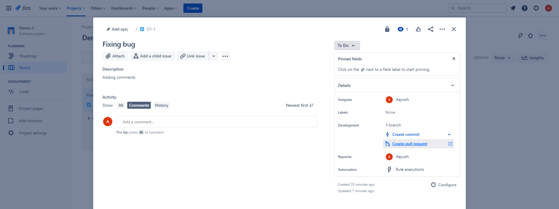 How to connect a GitHub Pull Request to Jira Issues? - Hatica